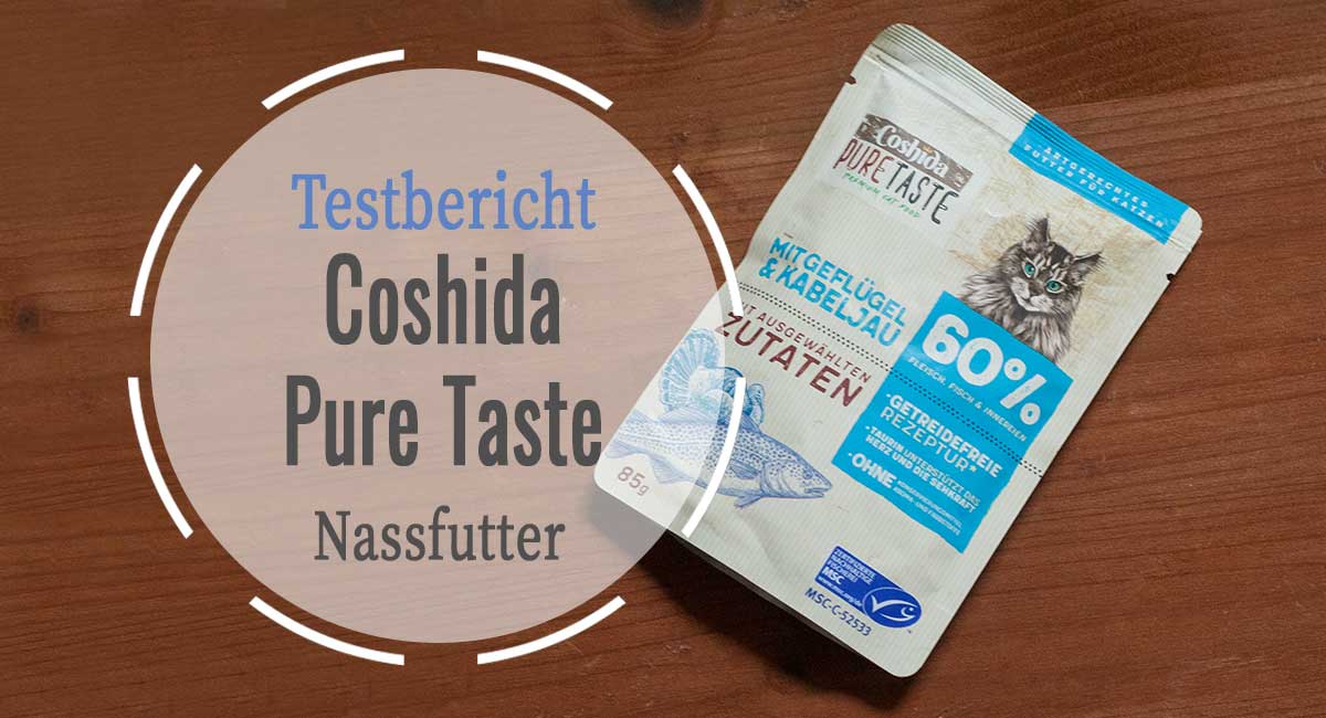 Coshida "Pure Taste" Nassfutter von LIDL im Test - www.katzen-fieber.de